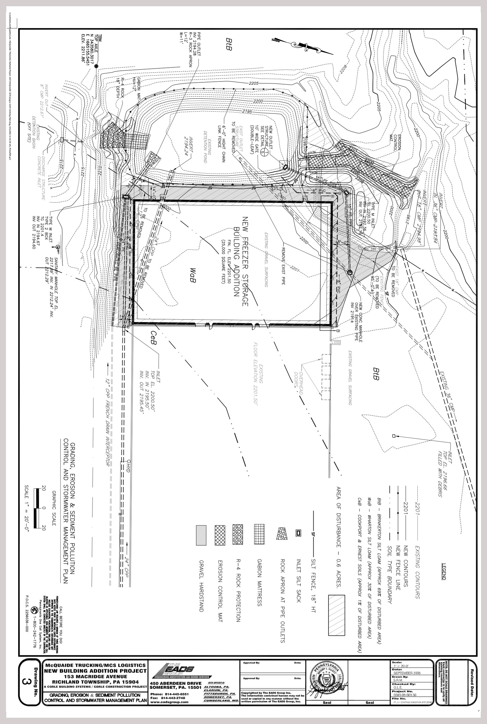 Site Plan For Challenge Warehousing – A LogisticsWorks Company